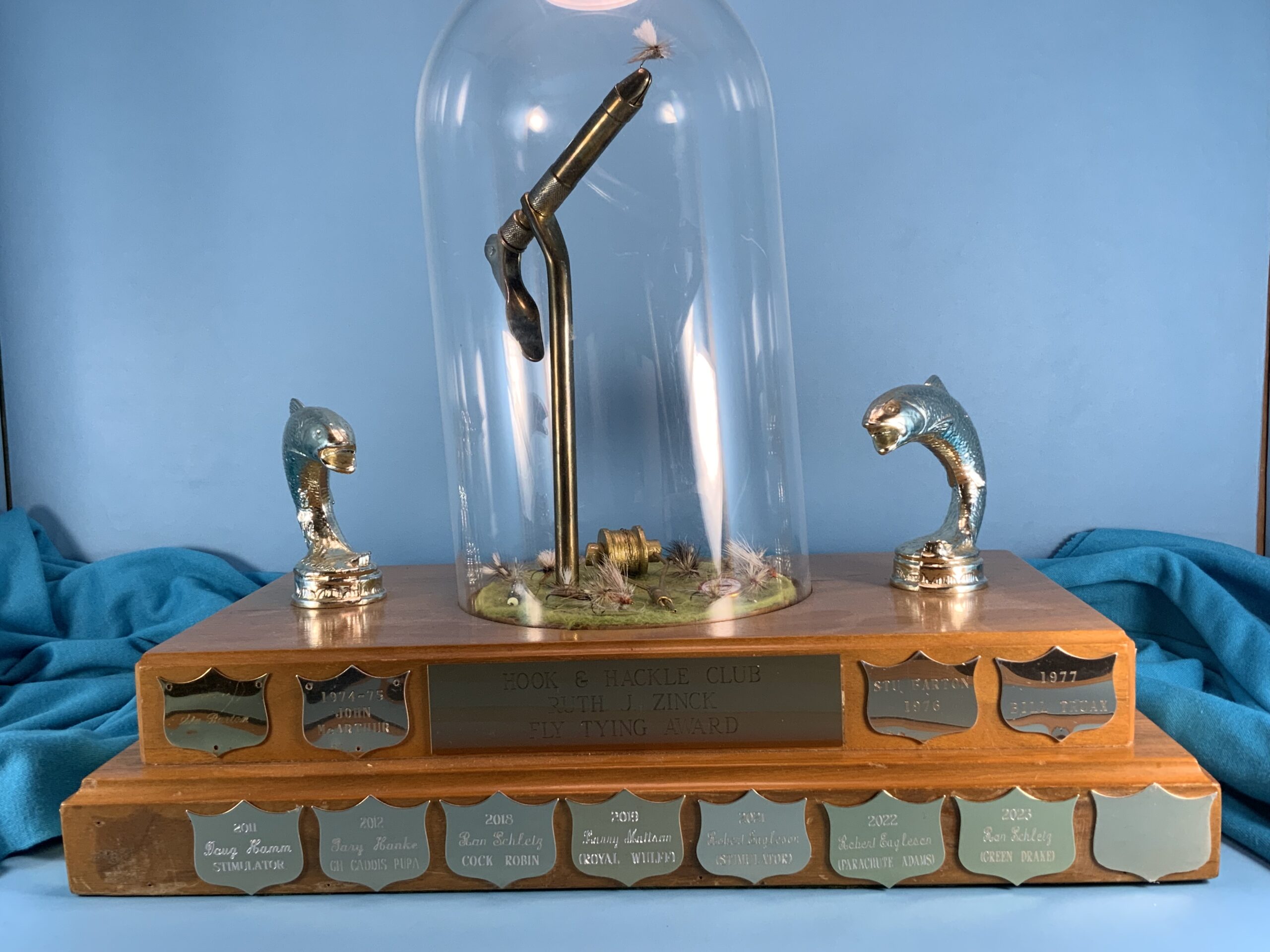 Ruth J. Zinck Fly Tying Trophy - Hook And Hackle Club Calgary